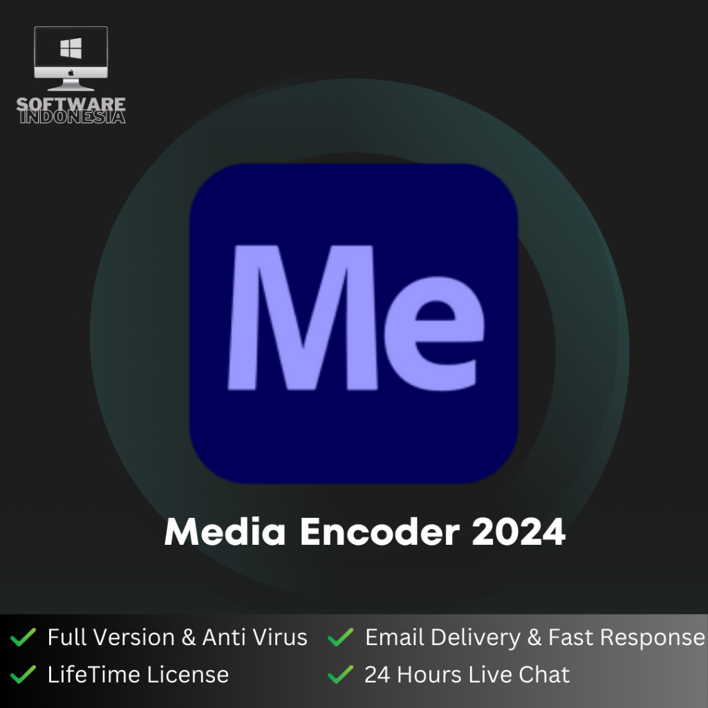 Jual (100% Works) Media Encoder 2024 For Windows And Mac Lifetime ...