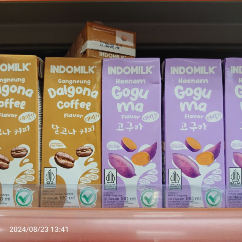 Jual indomilk goguma dan dalgona baru 180ml | Shopee Indonesia