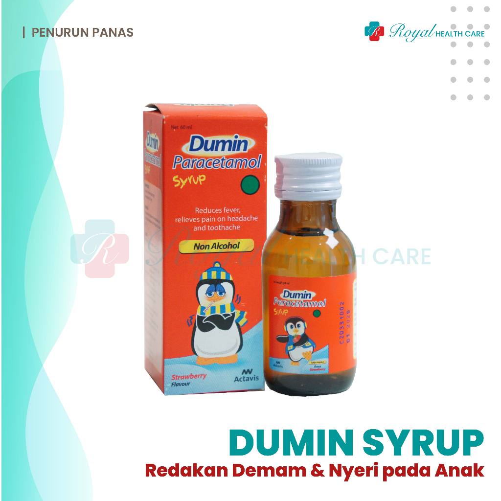 Jual DUMIN SIRUP 60 ML Untuk Demam Dan Pereda Nyeri | Shopee Indonesia
