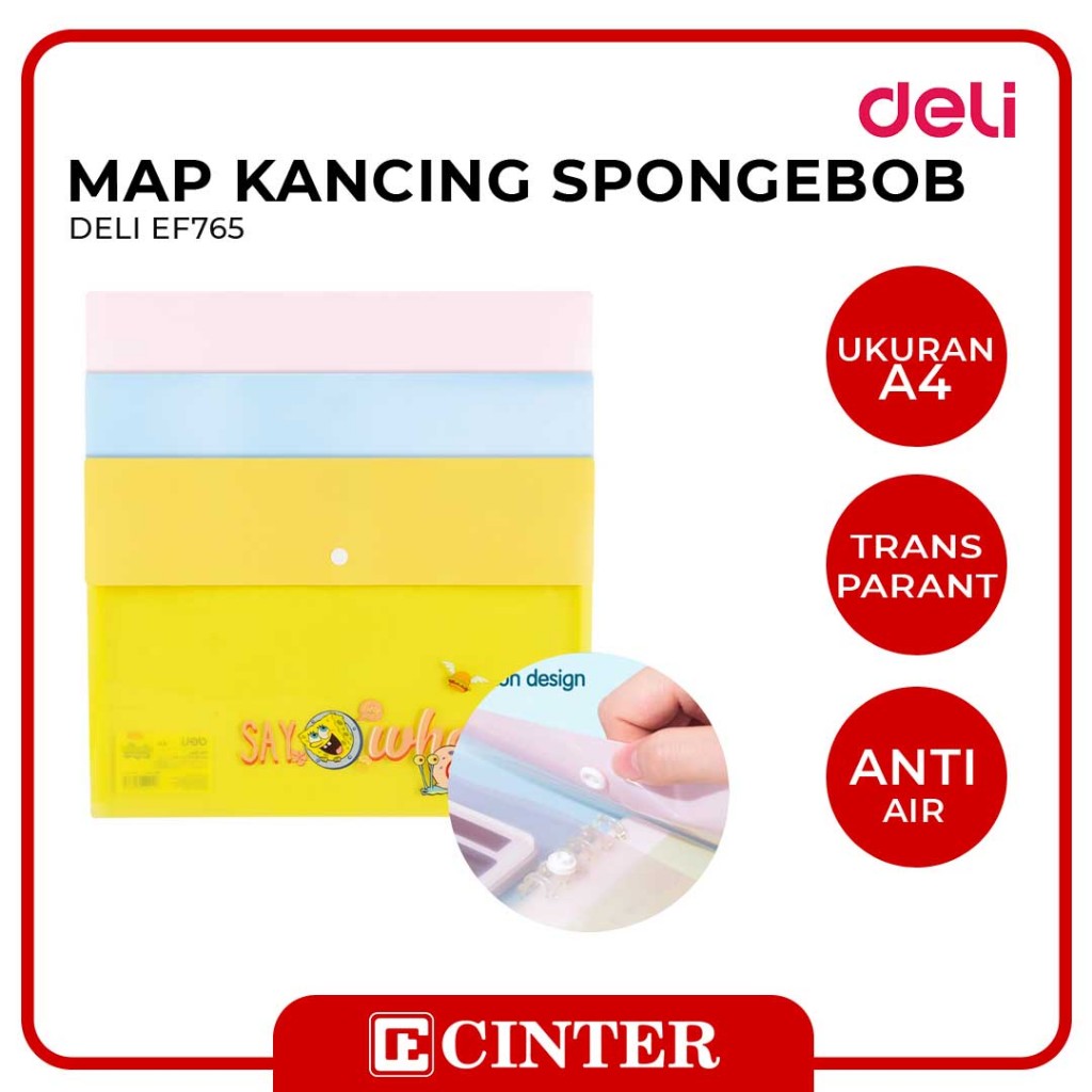 Jual DELI - MAP FILE / MAP DOKUMEN / MAP KANCING 1 UKURAN A4 EDISI ...
