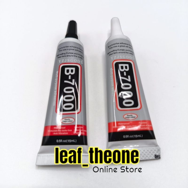 Jual Lem Hp B7000 Original Hitam Bening Lem LCD Touchscreen Perekat Serbaguna | Shopee Indonesia