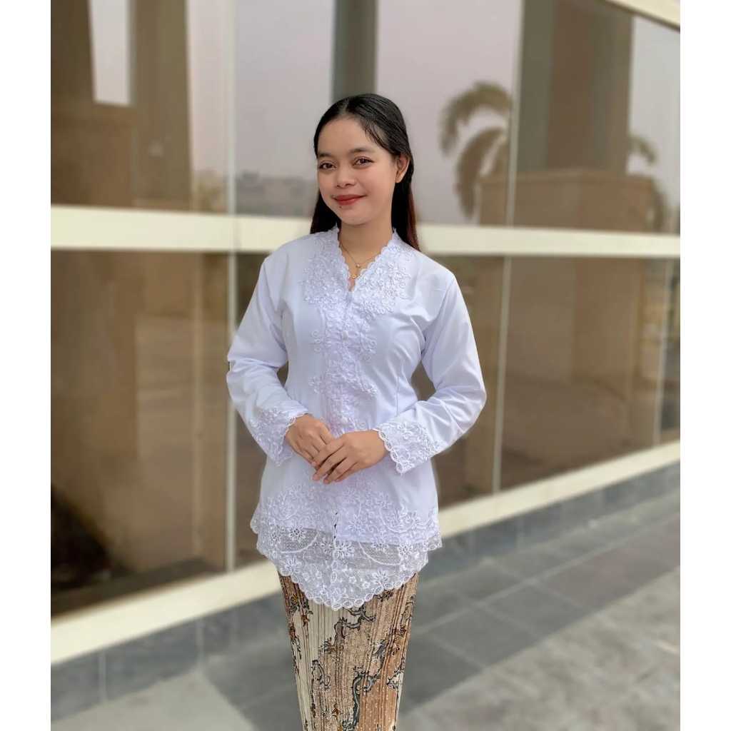 Jual ANGGUN KEBAYA - Kebaya Katun Encim | Kebaya Katun | Kebaya Encim ...