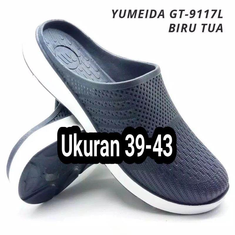 Jual Sandal Selop Santai Karet Pria Yumeida GT 9117 L | Shopee Indonesia