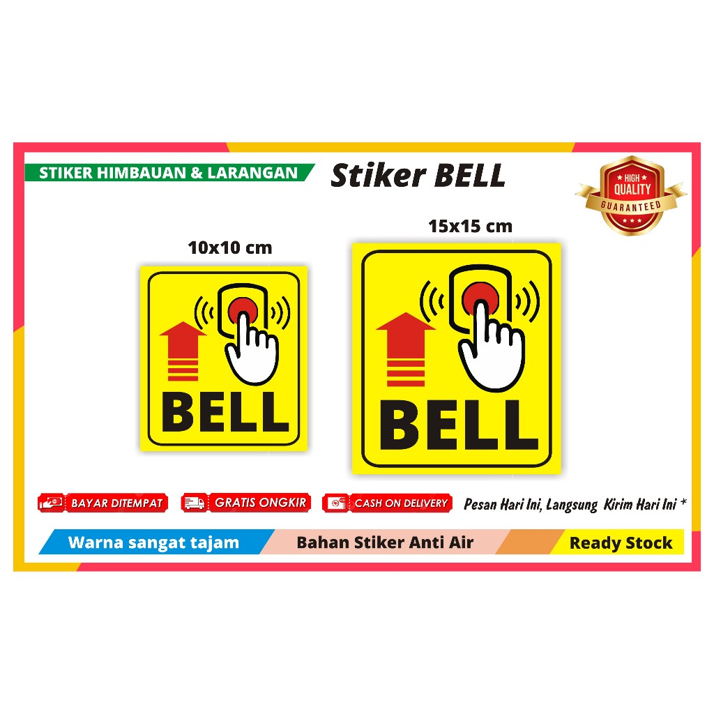 Jual STIKER BELL | Shopee Indonesia