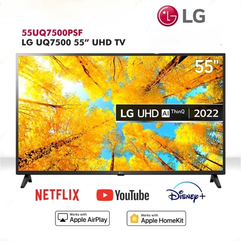 Jual LG TV LED 55 INCH SMART TV UHD 4K 55UQ7500 YOUTUBE NETFLIX ...