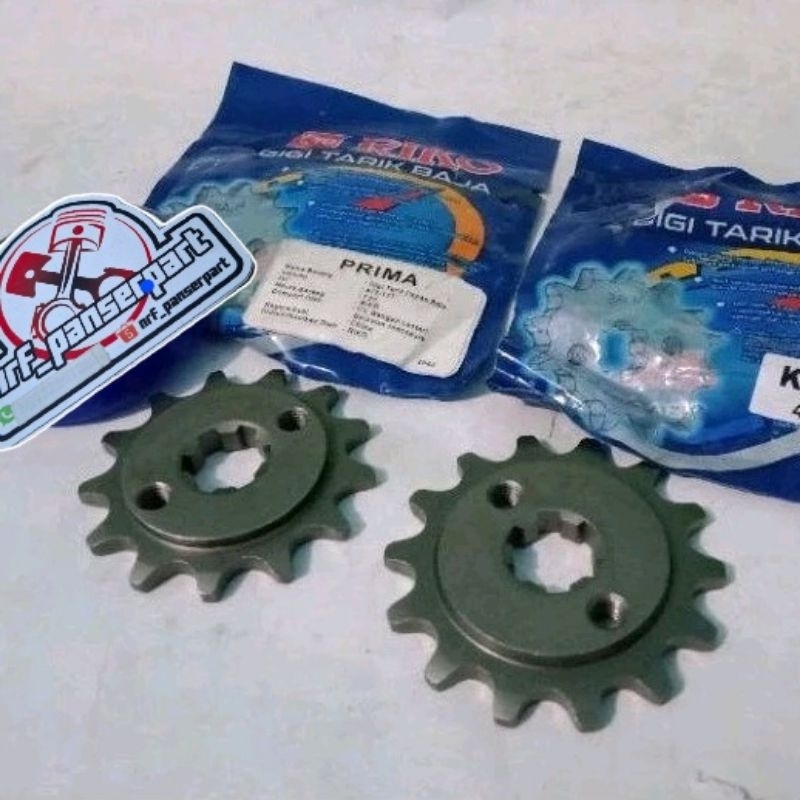 Jual GIR DEPAN/GEAR RODA/GIGI TARIK 415-12T/13T/14T/15T HONDA ASTREA ...