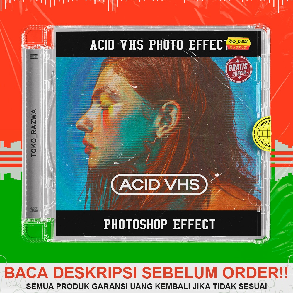 Jual Photoshop Effect - Acid VHS Photo Effect - 180824 | Shopee Indonesia