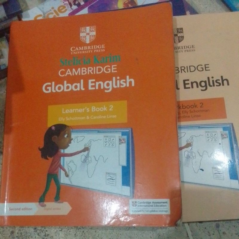 Jual cambridge global english 2 second edition learner + workbook ...