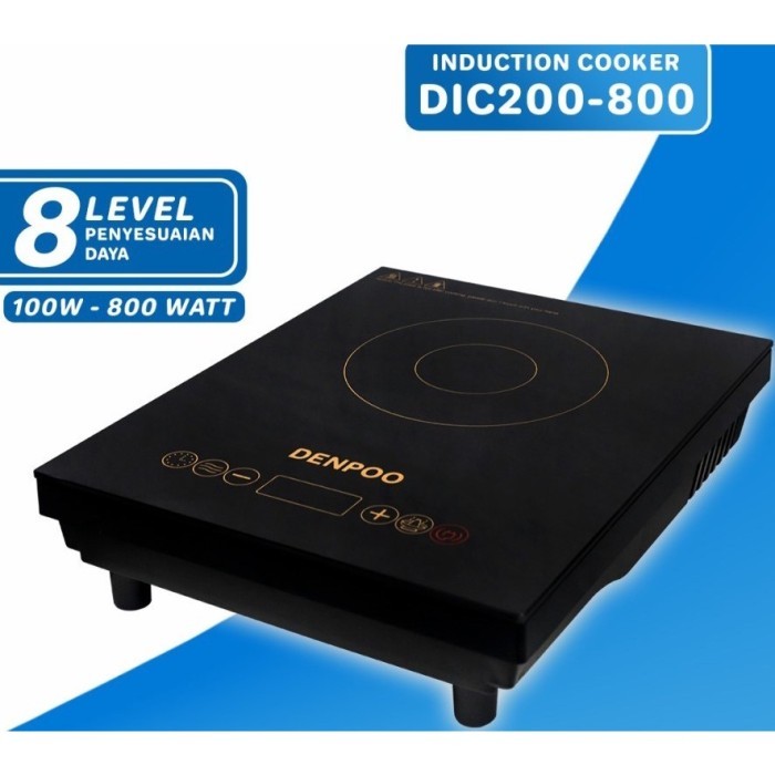 Jual Denpoo kompor induksi Listrik Low Watt DIC 200-800 DIC200800 ...