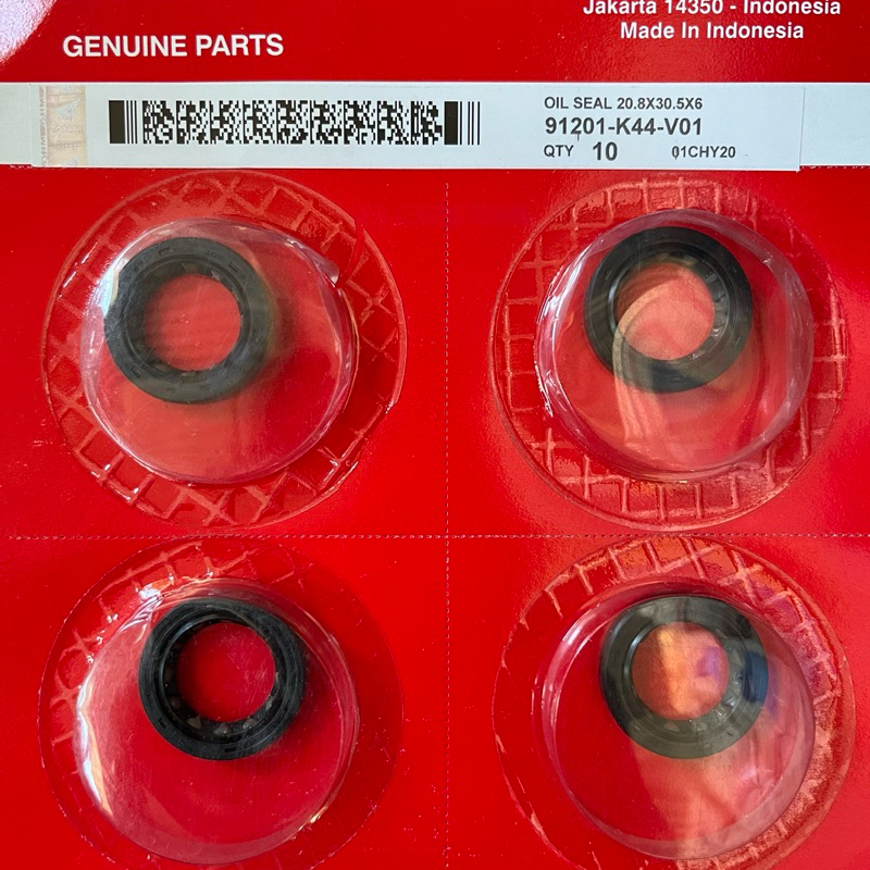 Jual Oil Seal seal magnet beat pop K44 20.8x30.5x6 Sil Kruk As Kanan ...