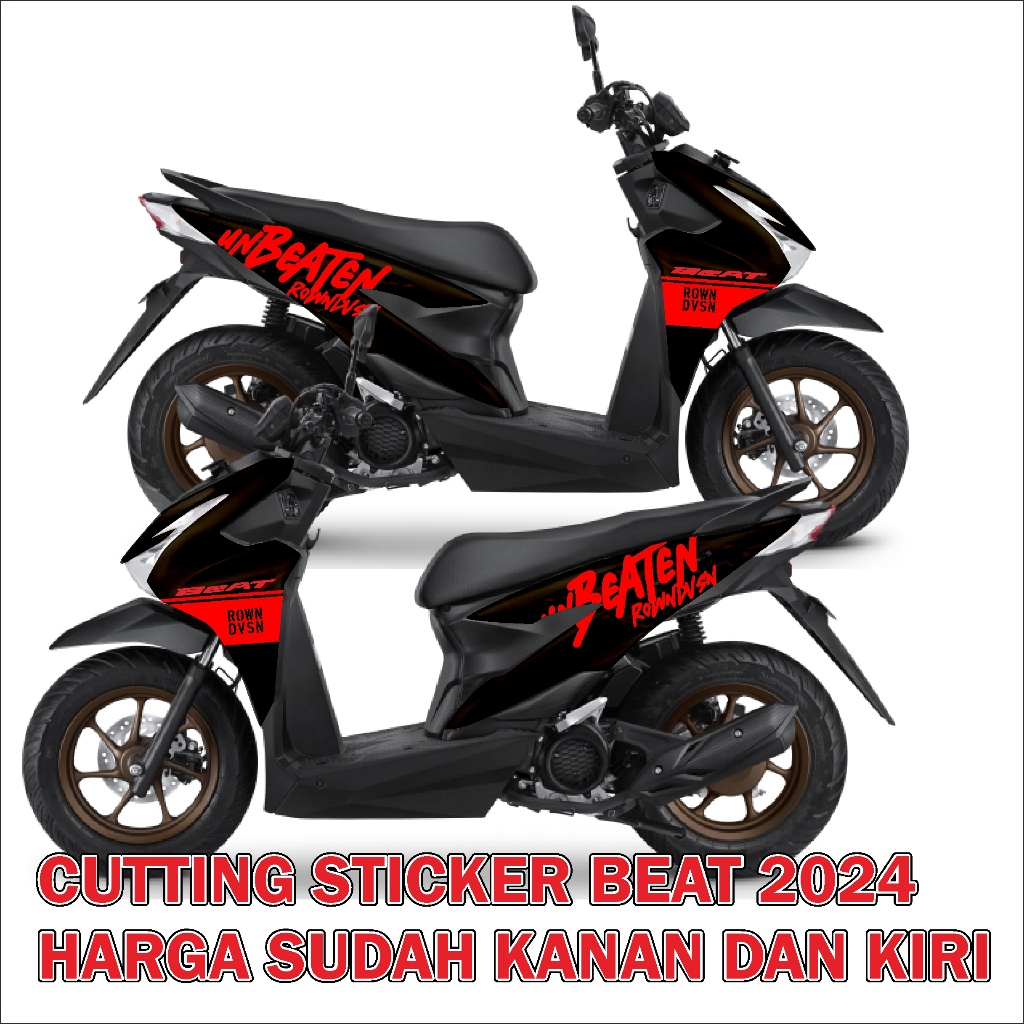Jual cutting sticker motor honda beat 2024 terbaru / skotlet motor beat ...