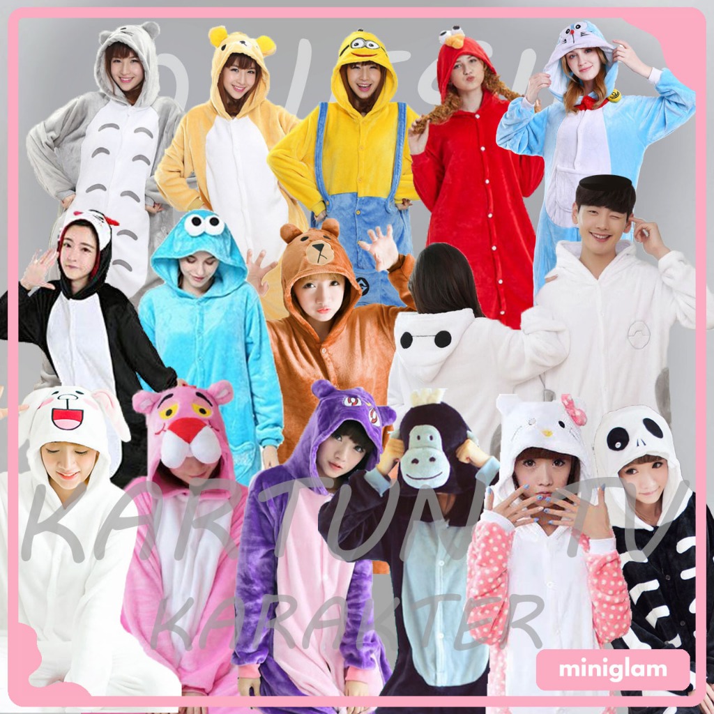 Jual MGLAM - Kostum Piyama Cosplay Karakter Kartun Populer TV Series ...