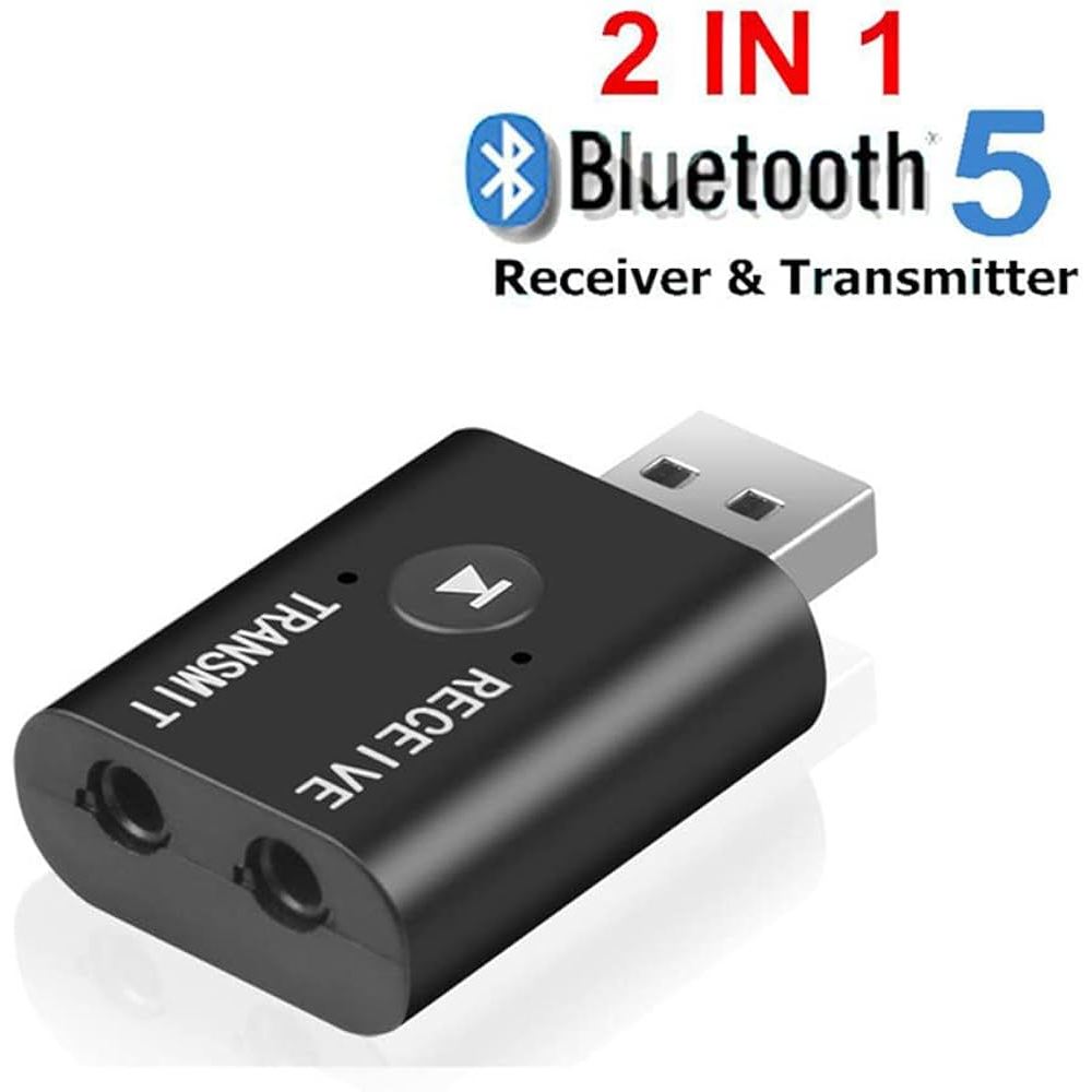 Jual USB 2in1 Bluetooth adapter Transmitter & Receiver 5.0 | Shopee ...