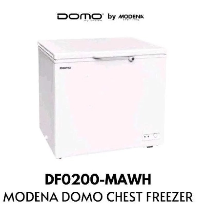 Jual DOMO CHEST FREEZER DF 0200 MAWH / FREEZER DOMO BY MODENA DF-0200-MAWH | Shopee Indonesia