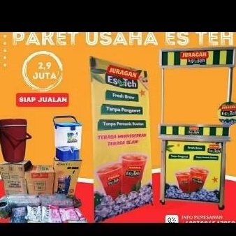Jual PAKET USAHA ES TEH SOLO / FRANCHISE ES TEH SOLO FREE DESAIN ...