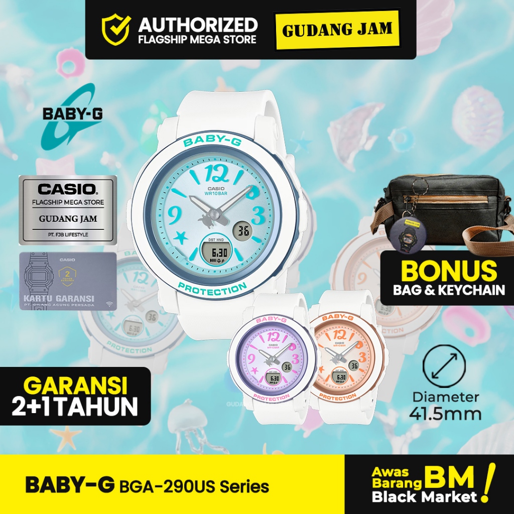 Jual Baby-G BabyG BGA-290US 2A 4A 6A BGA290US | Shopee Indonesia