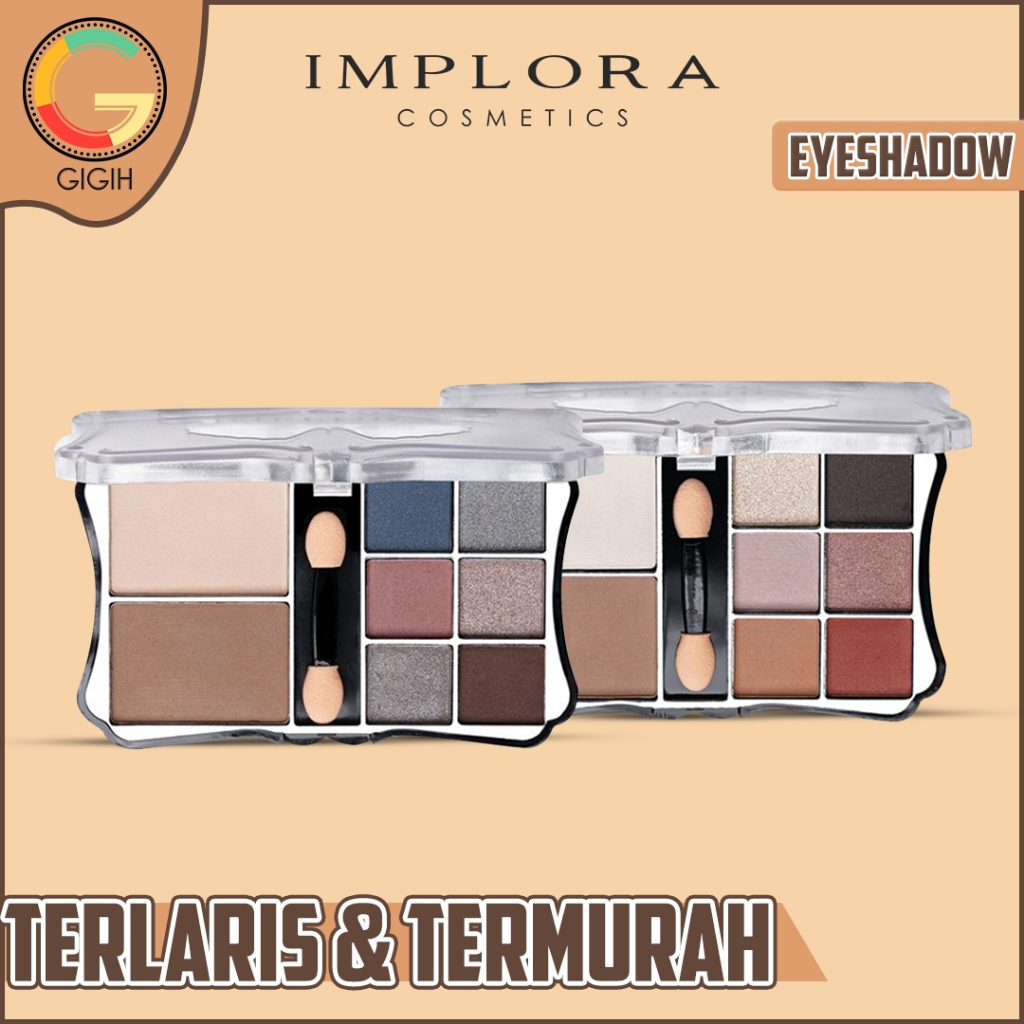 Jual IMPLORA EYESHADOW BEAUTY PALETTE MIDNIGHT & SUMMER ( READY ALL VARIAN ) | Shopee Indonesia