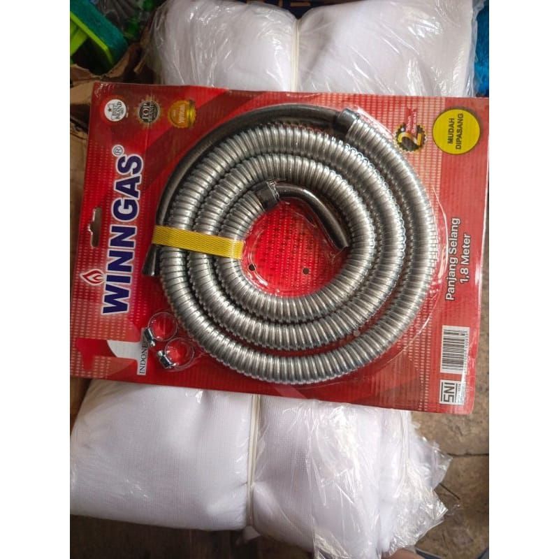 Jual selang regulator WINN GAS premium gas elpiji/1dus/2dus | Shopee ...