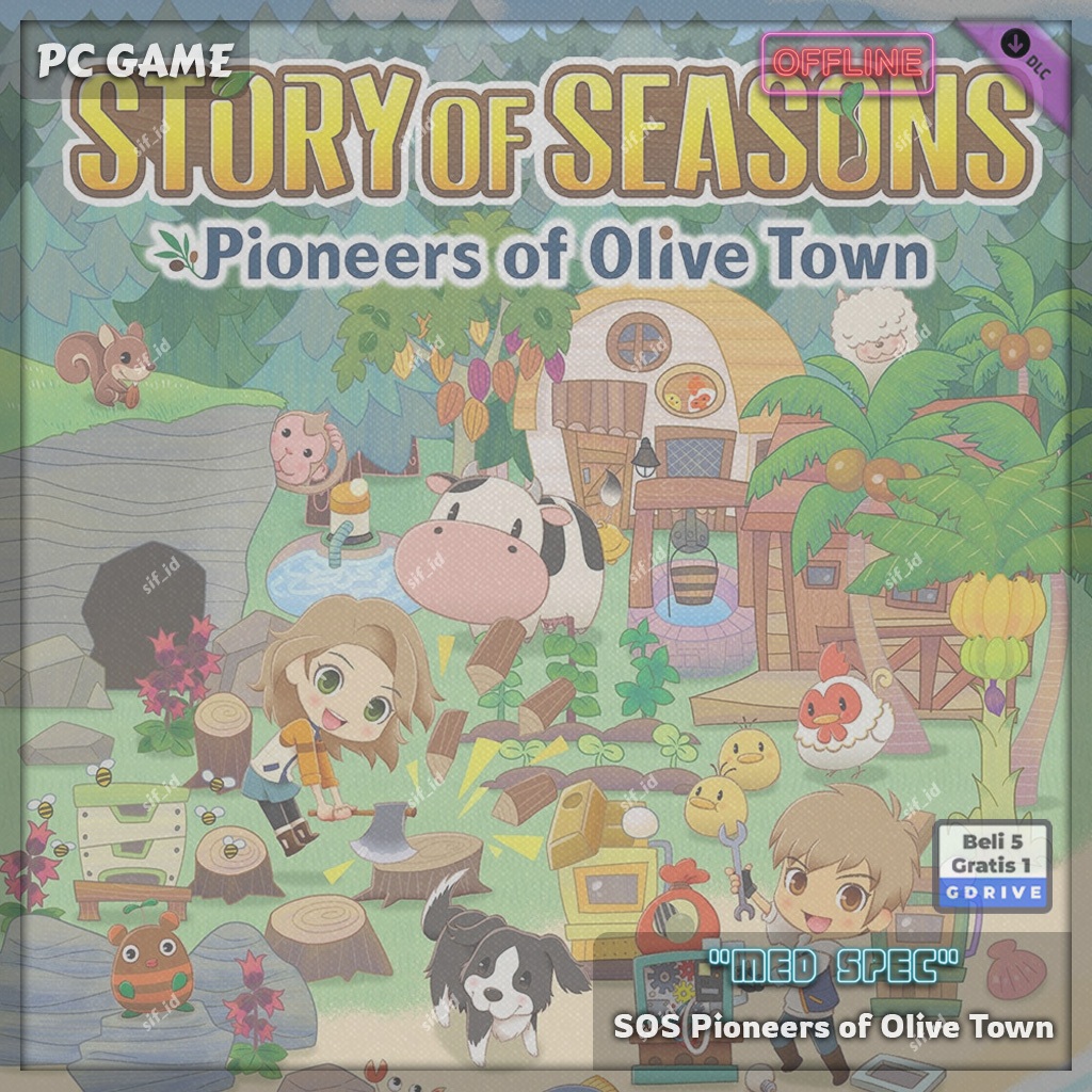 Jual Story of Seasons Pioneers of Olive Town - ALL DLC - Game PC - PC ...