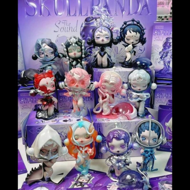 Jual SKULLPANDA POPMART The Sound Series Figures Blind Box Action Toys ...