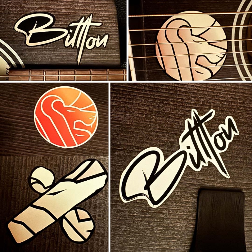 Jual Stiker Gitar BILLTON Exclusive Water Resistant Anti Air Matte ...