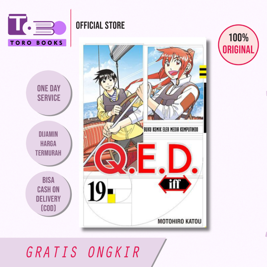 Jual Komik Seri : Q.E.D IFF - Motohiro Katou | Shopee Indonesia