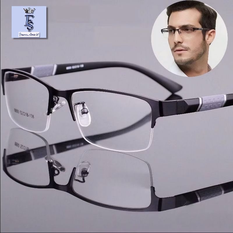 Jual Kacamata Plus Lensa Anti Radiasi Super Fokus / Kaca Mata Baca Untuk Pria dan Wanita Frame ...