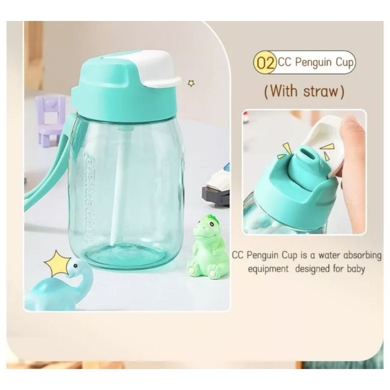 Jual Botol H2GO 750ml, 550ml straw, Cute to go 310ml straw Acliric ...