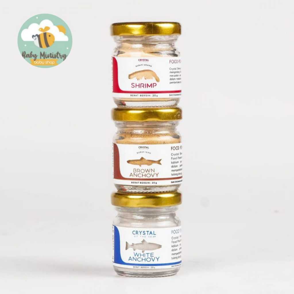 Jual CRYSTAL OF THE SEA POWDER READY STOCK !!! kaldu mpasi / salmon ...