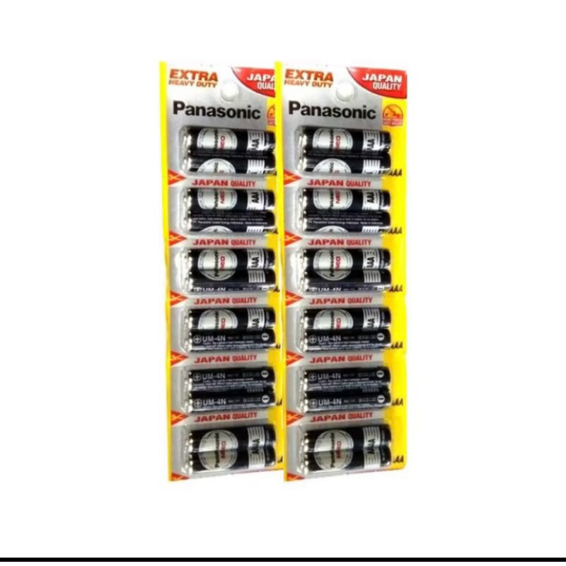 Jual ABC / PANASONIC : Carbon zinc Kapasitas Baterai : 1,5V : AAA / A3 ...