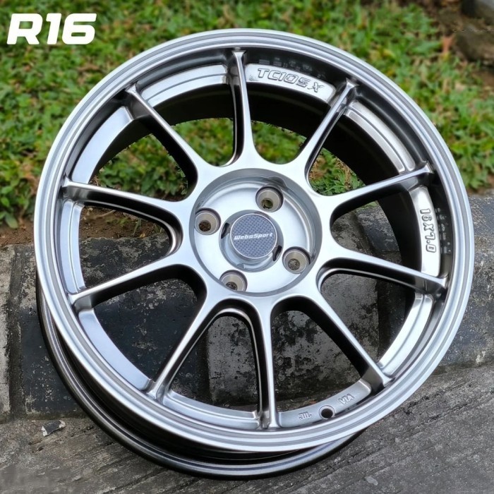 Jual velg mobil 16 TC105X R16 velg Brio jazz city mobilio agya raize ...
