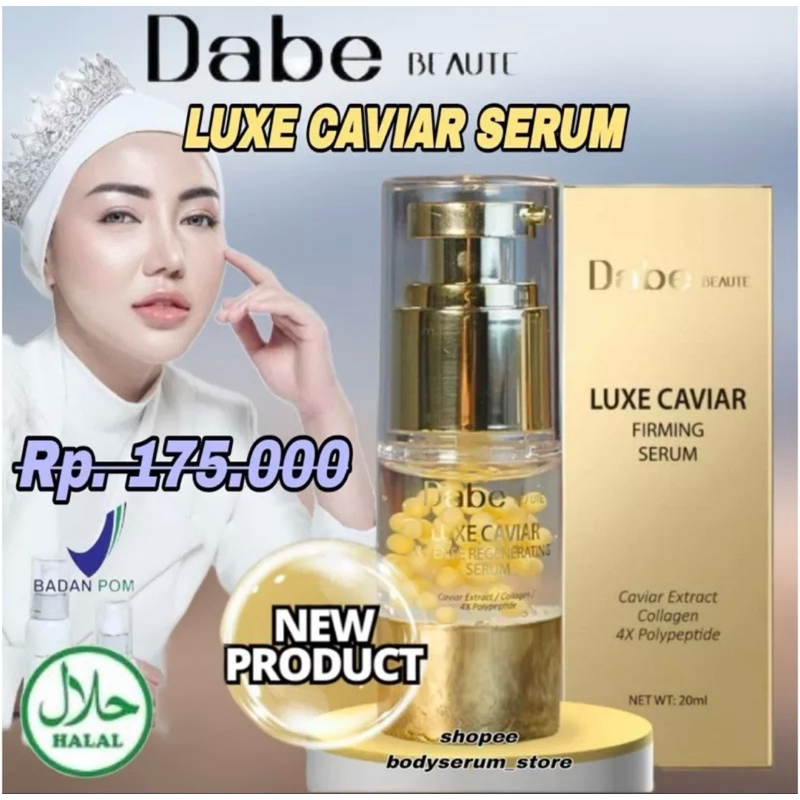 Jual DABE BEAUTE LUXE CAVIAR SERUM ANTI AGING | FIRMING SERUM BY BELLA ...