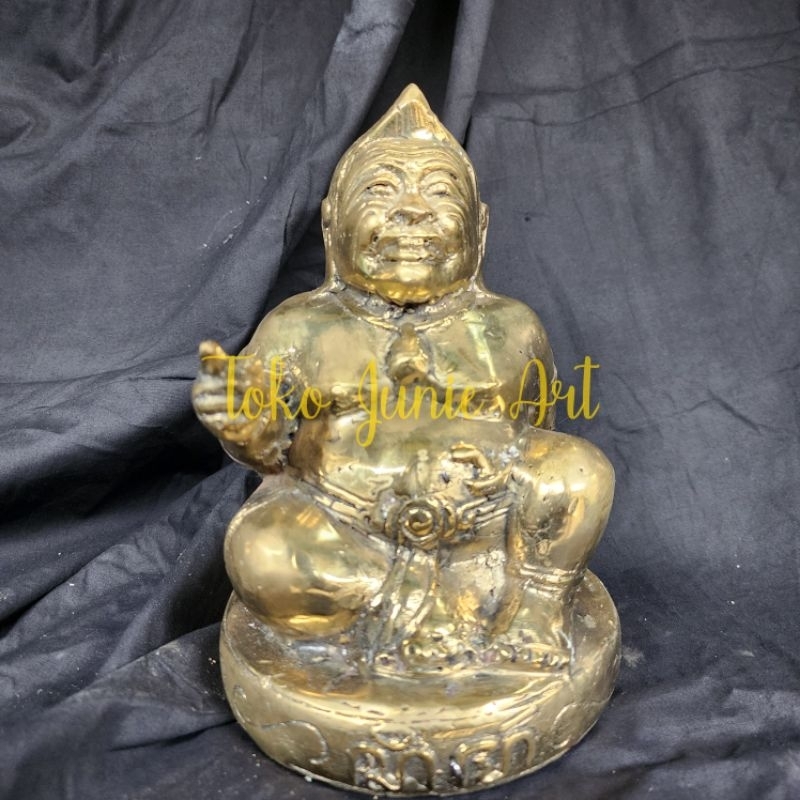 Jual PATUNG SEMAR KUNINGAN DUDUK LUNGGUH ( KOLEKSI ANTIK ) | Shopee ...