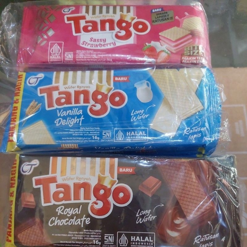 Jual TANGO WAFER ECERAN 1000 KEMASAN SACHET ISI 10 SACHET X 16 GRAM ...
