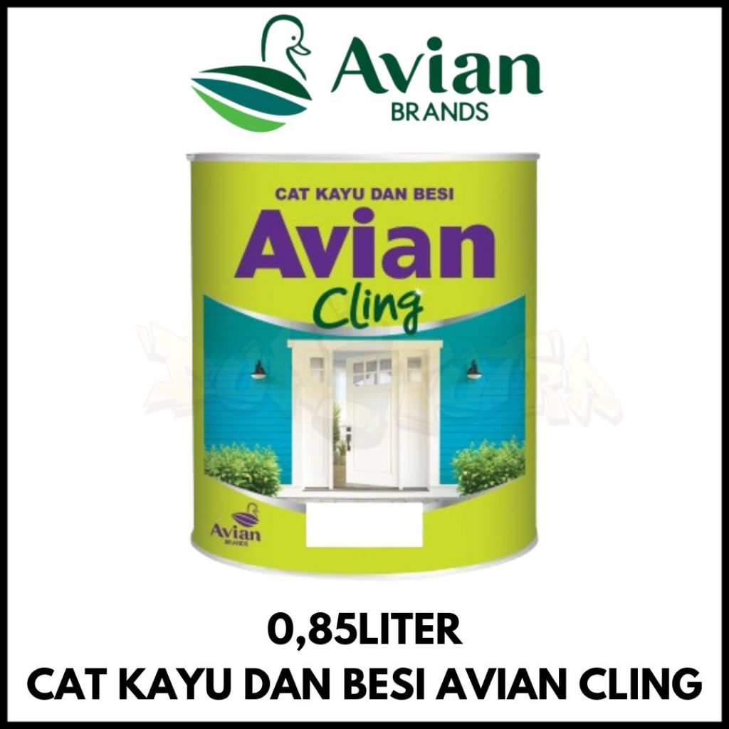 Jual Cat Kayu dan Besi Avian Cling Gloss Water Base 0,85 Liter / AVIAN ...