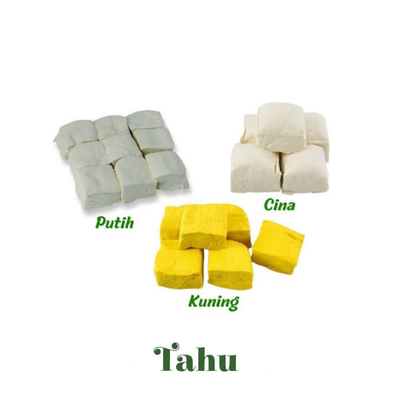 Jual Tahu Putih, Tahu Cina, Tahu Coklat 1 Pack | Shopee Indonesia