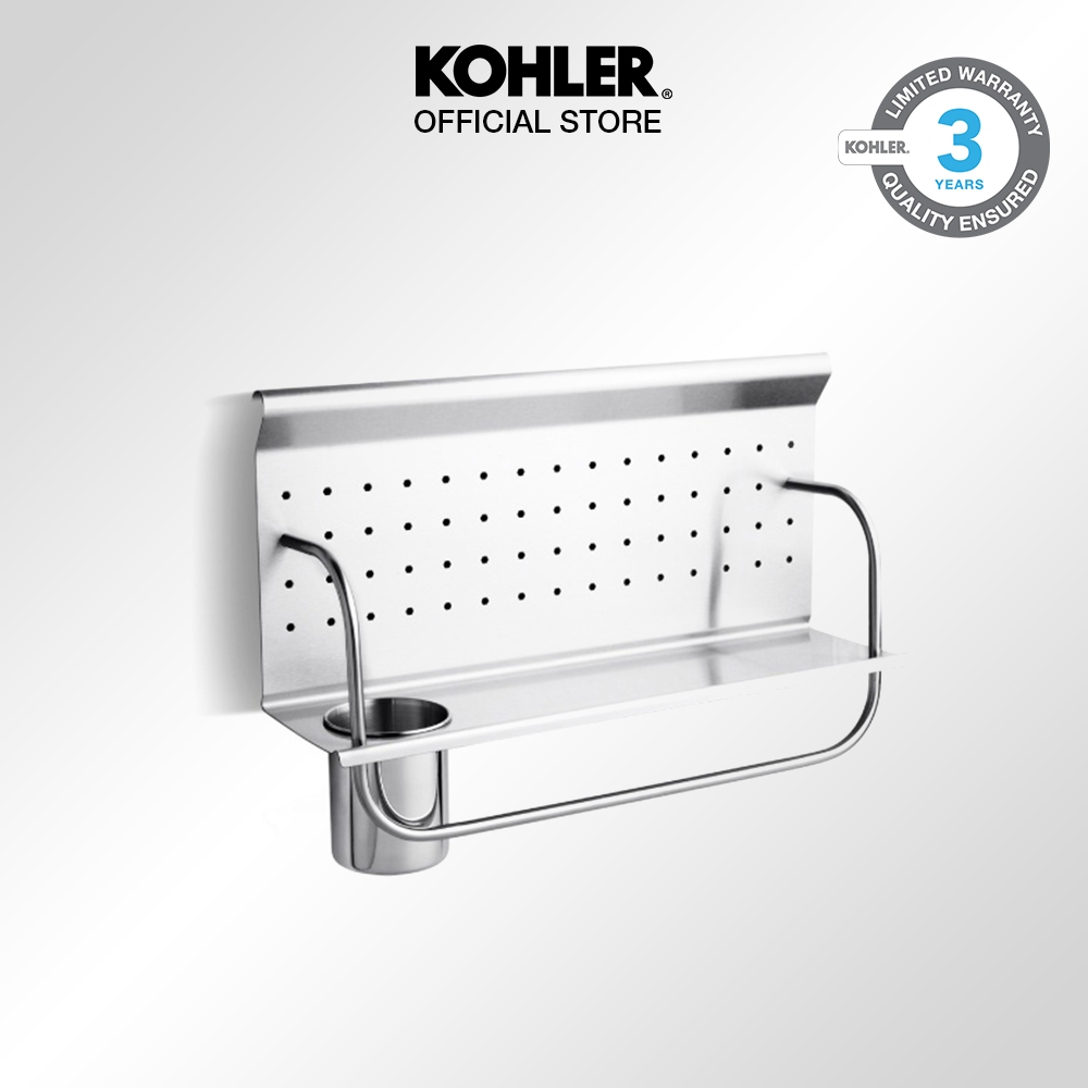 Jual KOHLER Rak Bumbu Gantung / Kitchen Spice Rack with Towel Rack ...