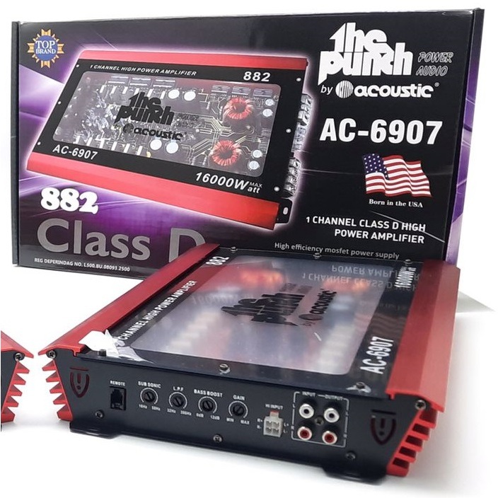 Jual Power Moblock Mobil Acoustic P882 / Power Monoblock The Punch P882 ...