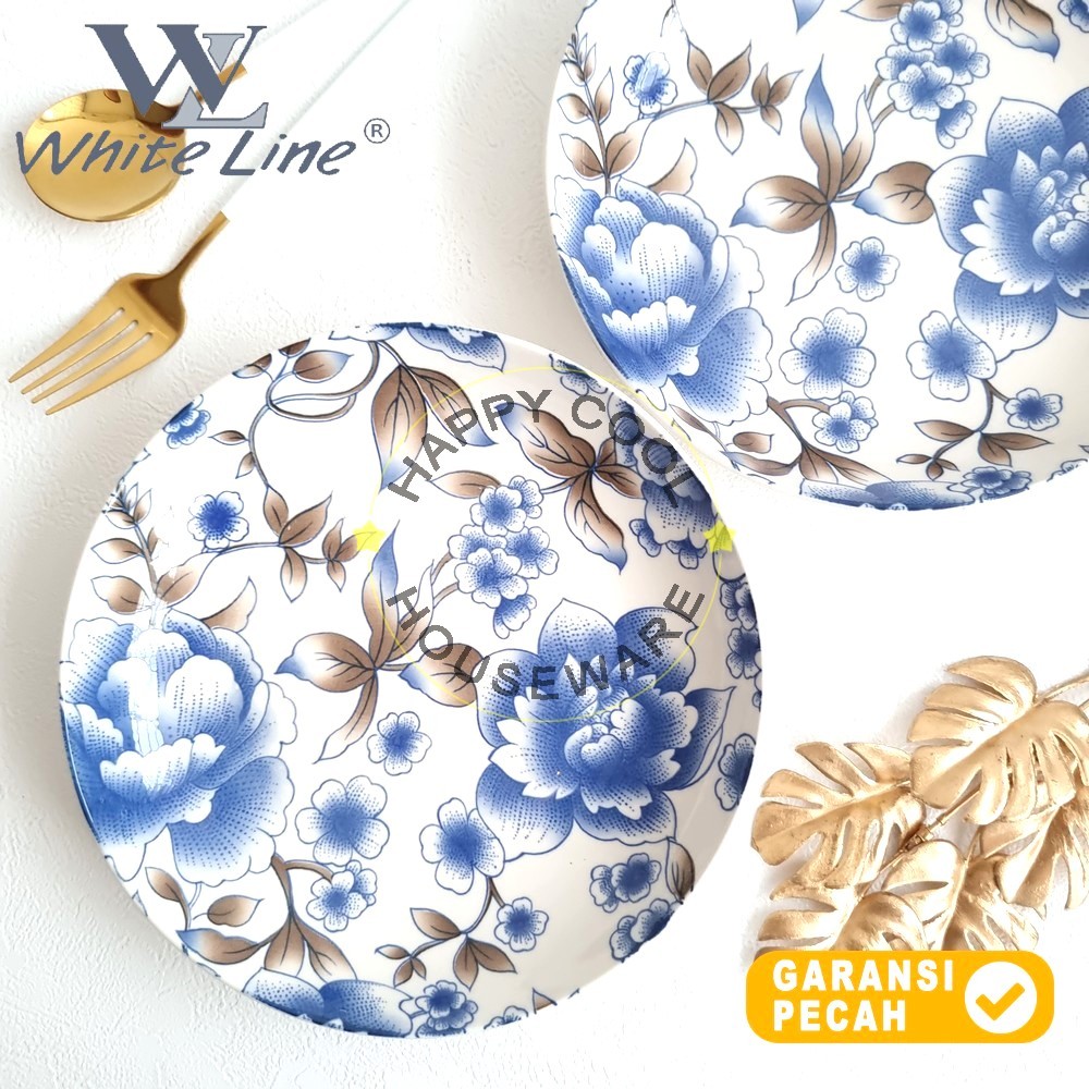 Jual WHITE LINE 1pcs Hokaido Fruit Shape Plate 8in Piring Buah Piring ...