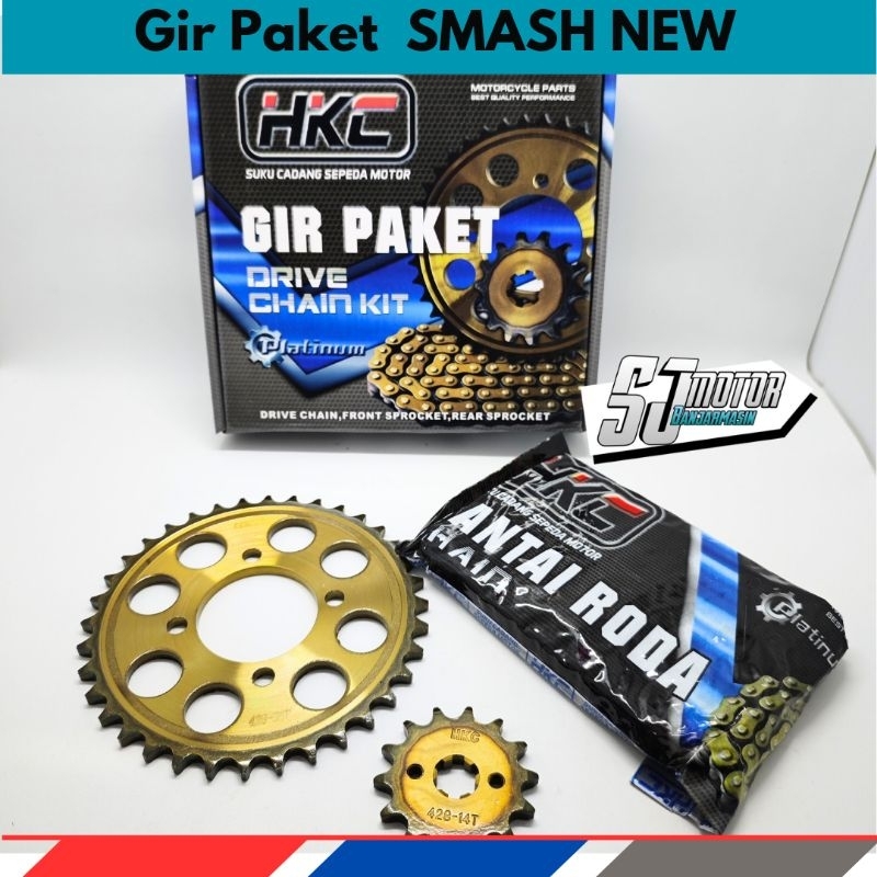 Jual Gir Paket Gir Set HKC Smash R New Smash Titan (Rantai 428 H /Lebih ...