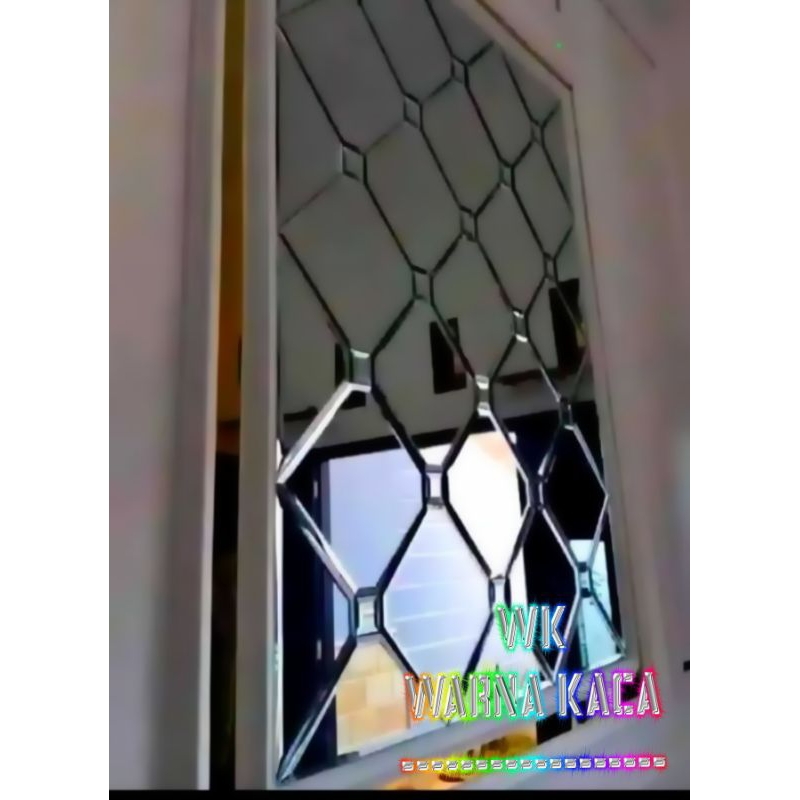 Jual Kaca Cermin Dinding Moulding Custom | Shopee Indonesia