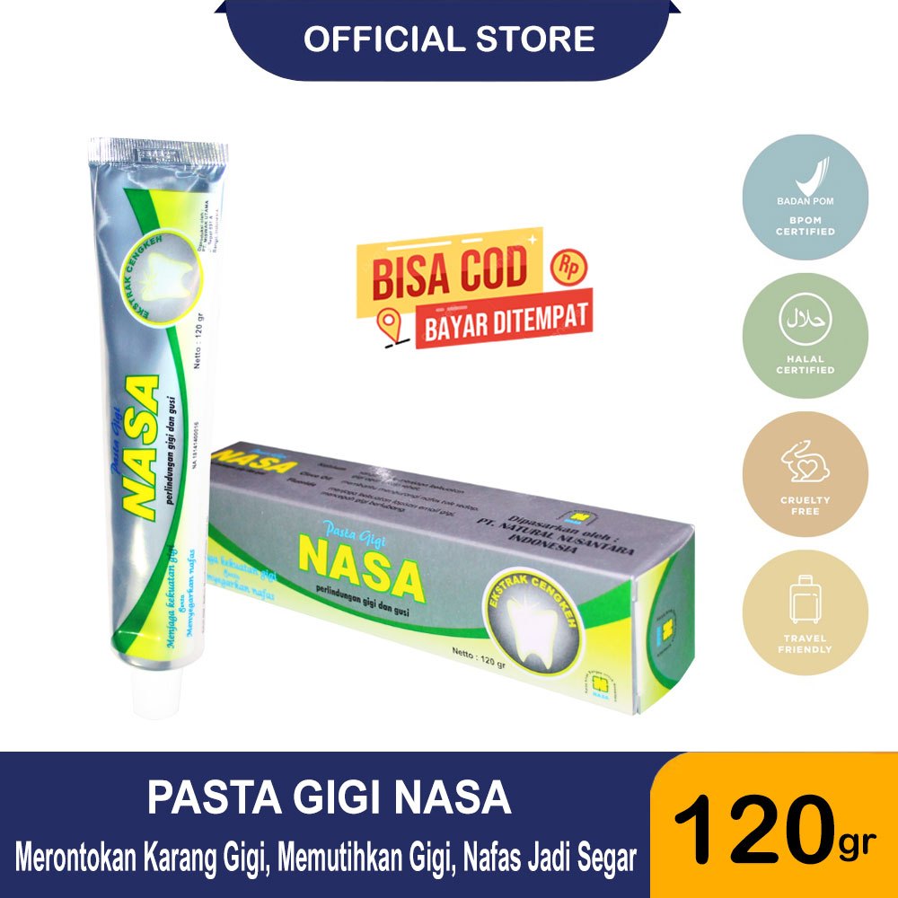 Jual Pasta Gigi Nasa | Odol Nasa | Original 100% | PGN Pasta Gigi Nasa ...