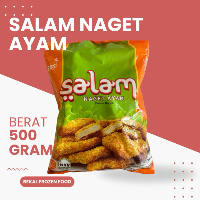 Jual Salam Nuget Ayam 500gr | Shopee Indonesia