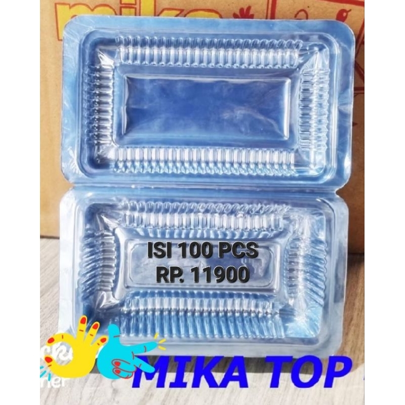 Jual Mika 4c Bening isi 100pcs / Mika 4T Bening isi 100pcs / Mika Nasi Bening isi 100pcs / Mika ...