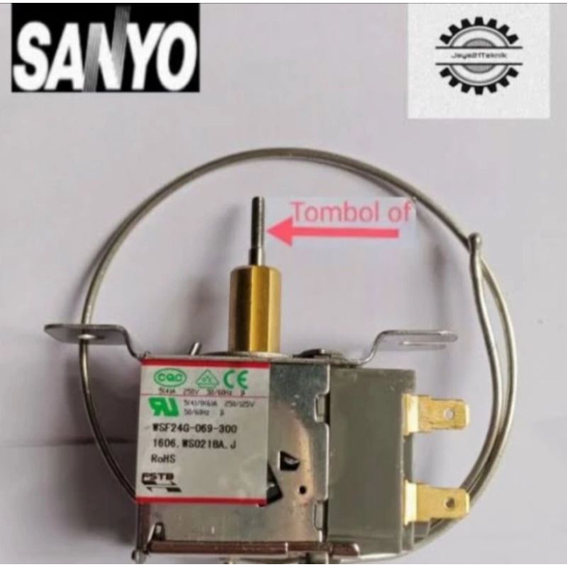 Jual thermostat kulkas 2 pintu sanyo | Shopee Indonesia