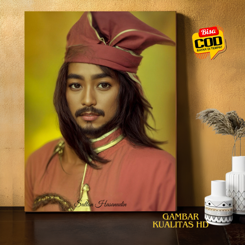 Jual Hiasan Dinding Aesthetic Poster Sultan Hasanudin Versi AI | Shopee ...
