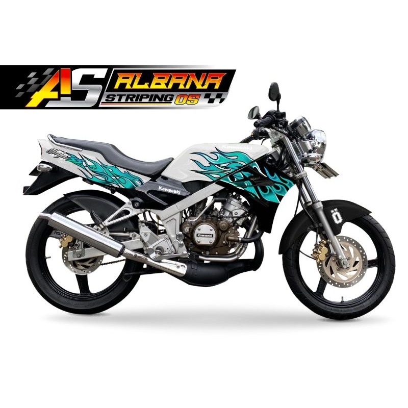 Jual STICKER TRANSPARAN NINJA SS EDSI API/STRIPING NINJA SS TRANSPARAN ...