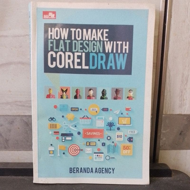 Jual Buku How to make flat design with Corel Draw. | Shopee Indonesia