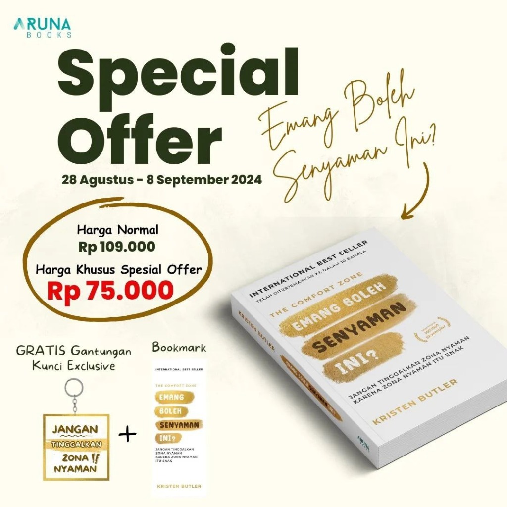 Jual Buku The Comfort Zone(emang boleh senyaman ini?) - Kristen Butler ... Jual Buku The Comfort Zone(emang boleh senyaman ini?) - Kristen Butler ...