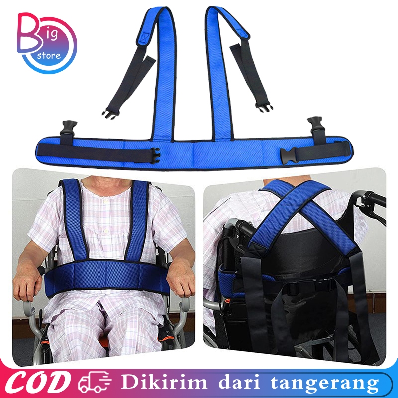 Jual Wheelchair Safety Belt Kursi Roda Adjustable Sabuk Pengaman Kursi ...